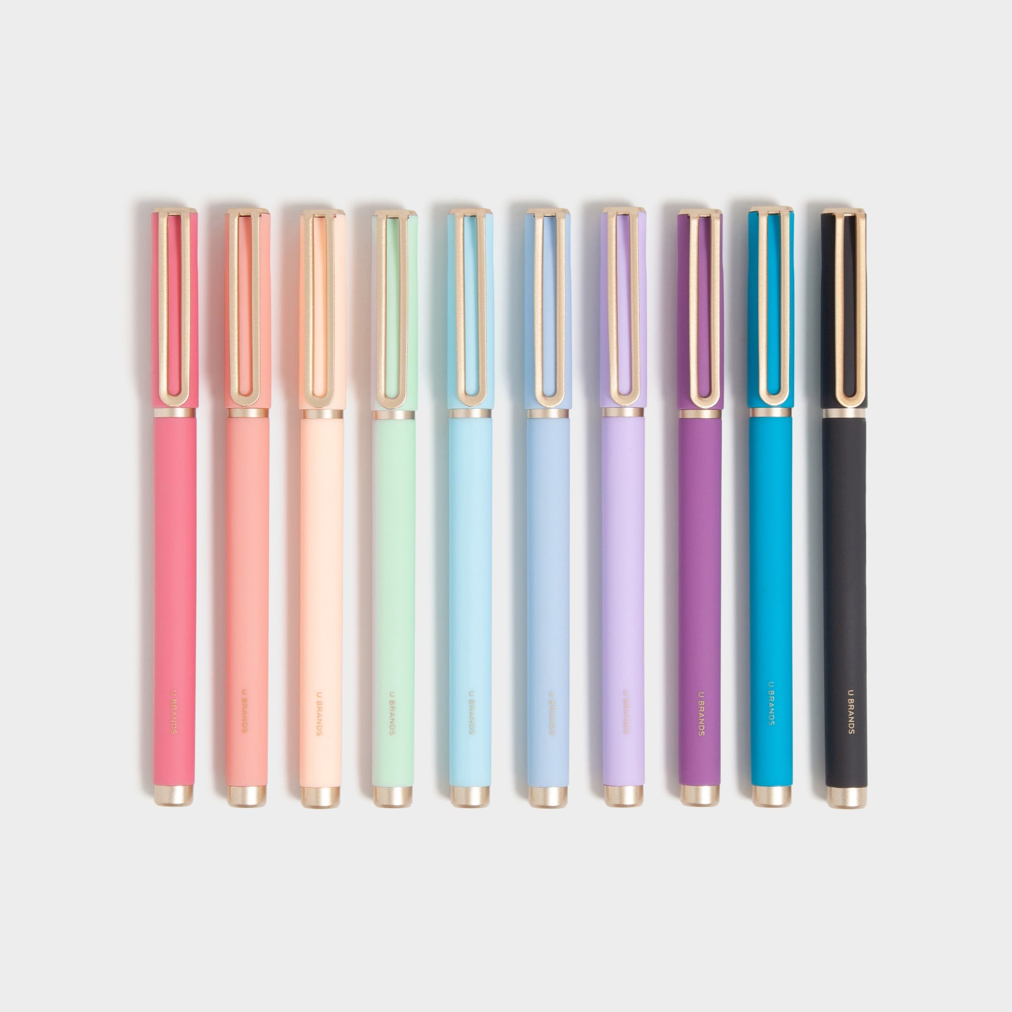 U Brands | Pastel Brights The Catalina Felt Tip Pens, Colored Ink, 10 ...