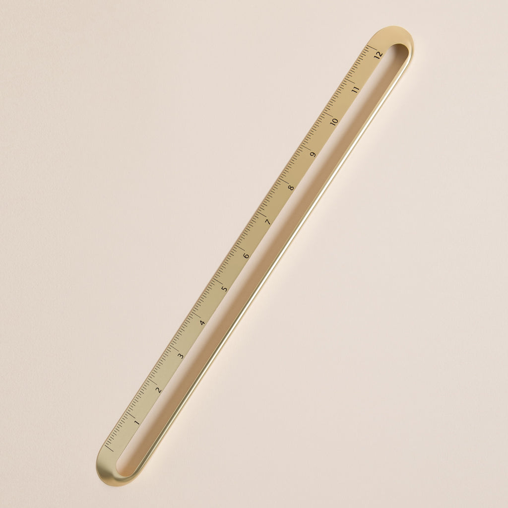 U Brands, Infinity Loop 12" Ruler, 4940A06-48