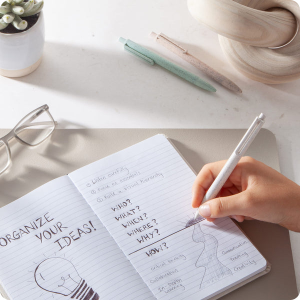 U Brands | Pastel Speckle U-Eco Ballpoint Pens + Ink Refills, 8 CT ...