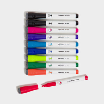 Dry Erase Markers | Vibrant, Smudge-Free Writing Tools